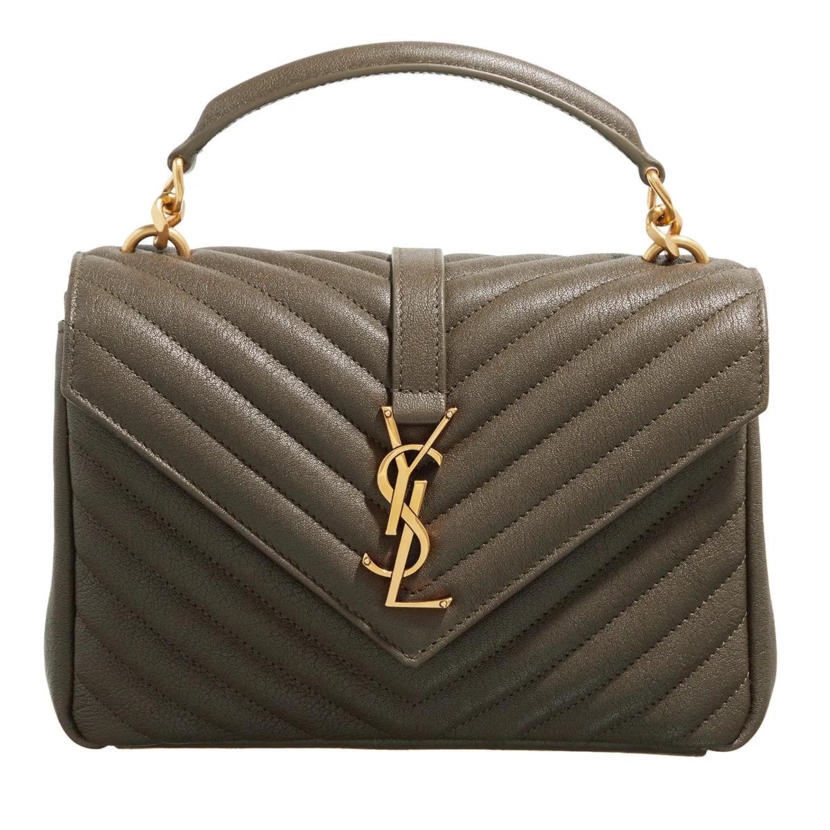 Saint Laurent Ysl College Medium Light Musk | Crossbody Bag