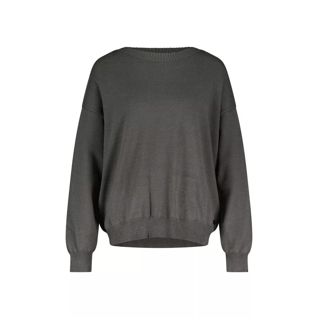 REPLAY Oversize-Pullover mit U-Boot-Ausschnitt 4810359210 Grau