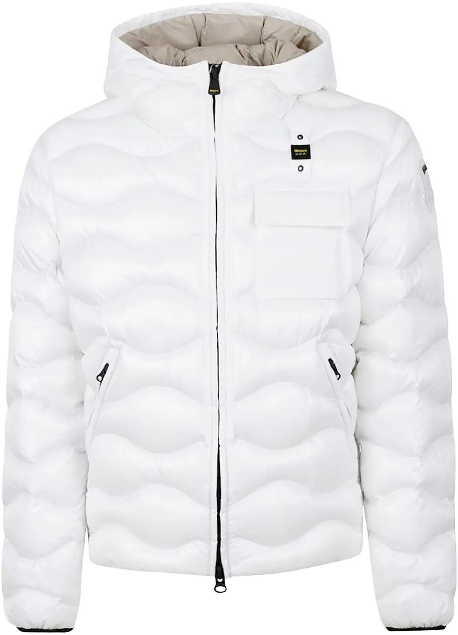 Blauer Coats White weiß | Daunenjacke