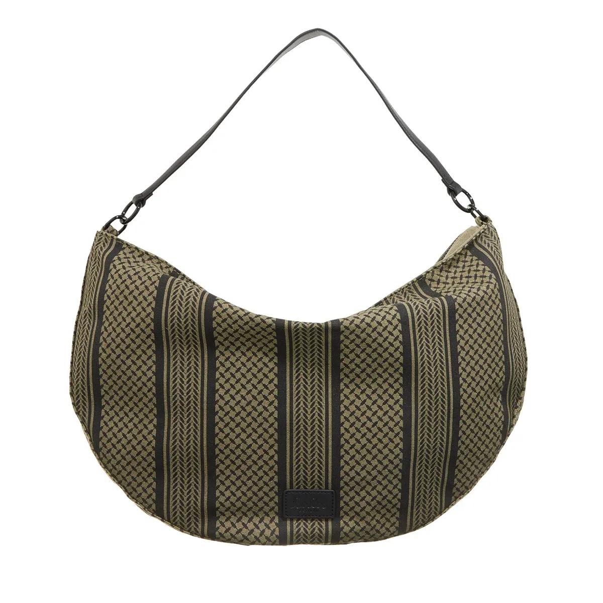 Lala Berlin Crossbody Milora Olive/Black | Crossbody Bag