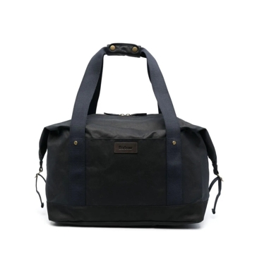 Barbour Essential Wax Holdall Blue Weekender