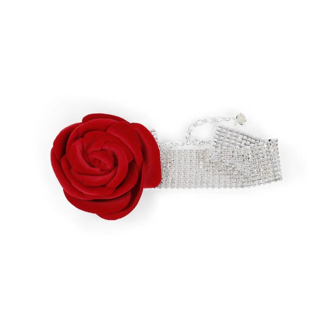 Magda Butrym Red Velvet Necklace Not Applicable | Mittellange Halskette