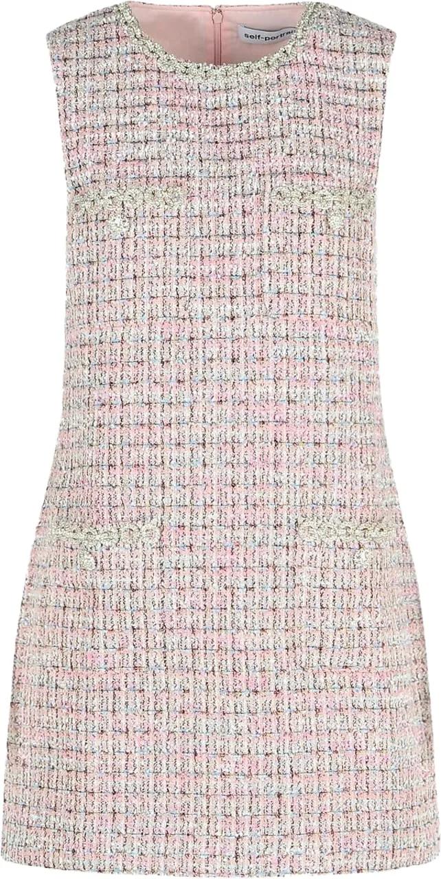Self Portrait dress pink rose | Midikleid