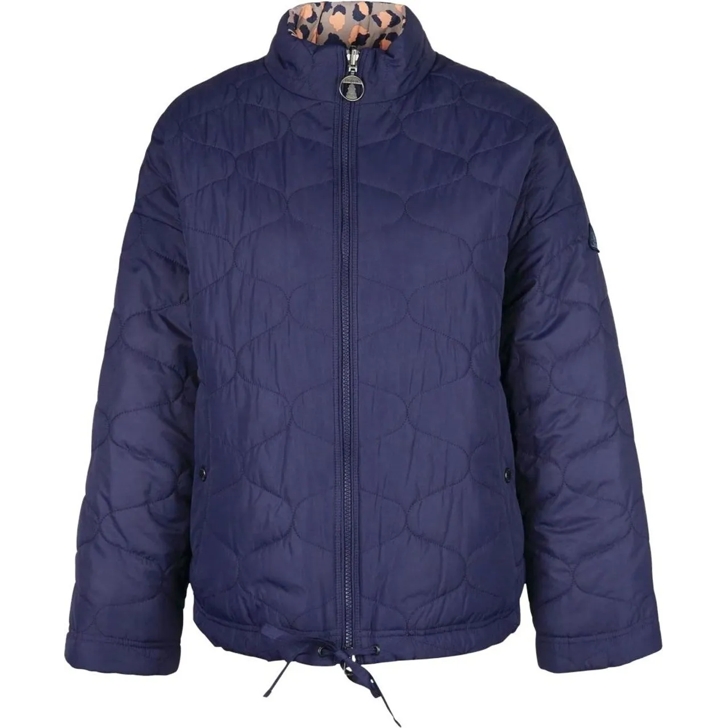 Barbour Reversible Apia Quilted Jacket blau Ubergangsjacke