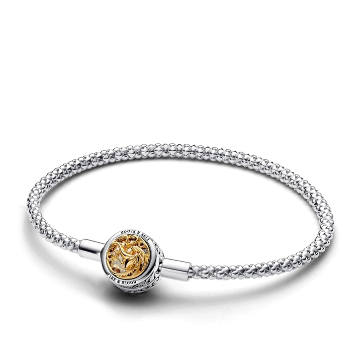 Pandora Game of Thrones House Sigil Clasp Moments Studded No Color Armband