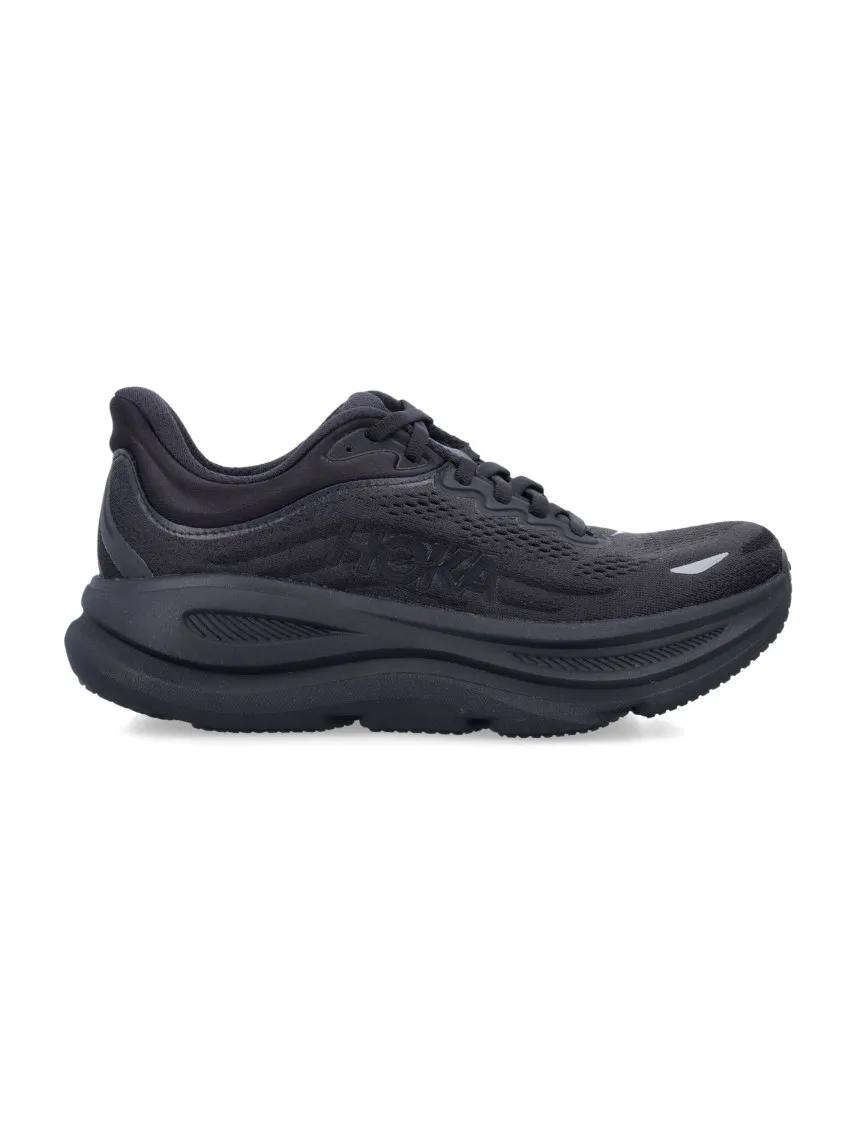 Hoka Bondi 9 Low-Profile Running Shoes Black | Low-Top-Sneaker