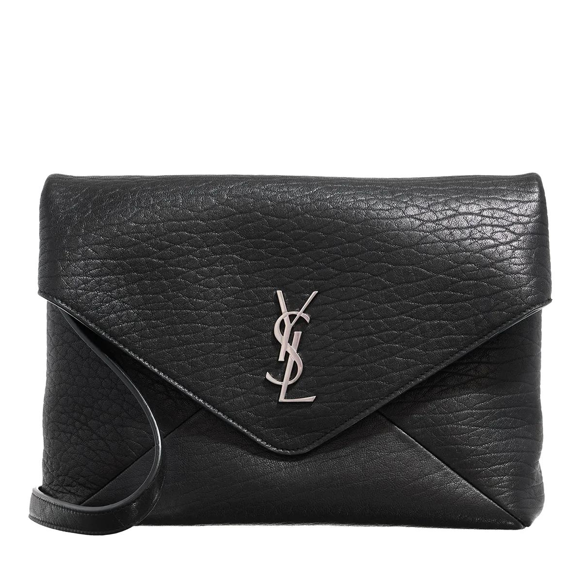 Saint Laurent Cassandre Envelope-Messenger Bag Black | Messenger Bag