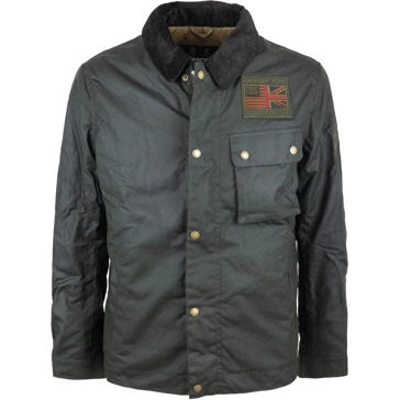 Barbour international joshua wax jacket store