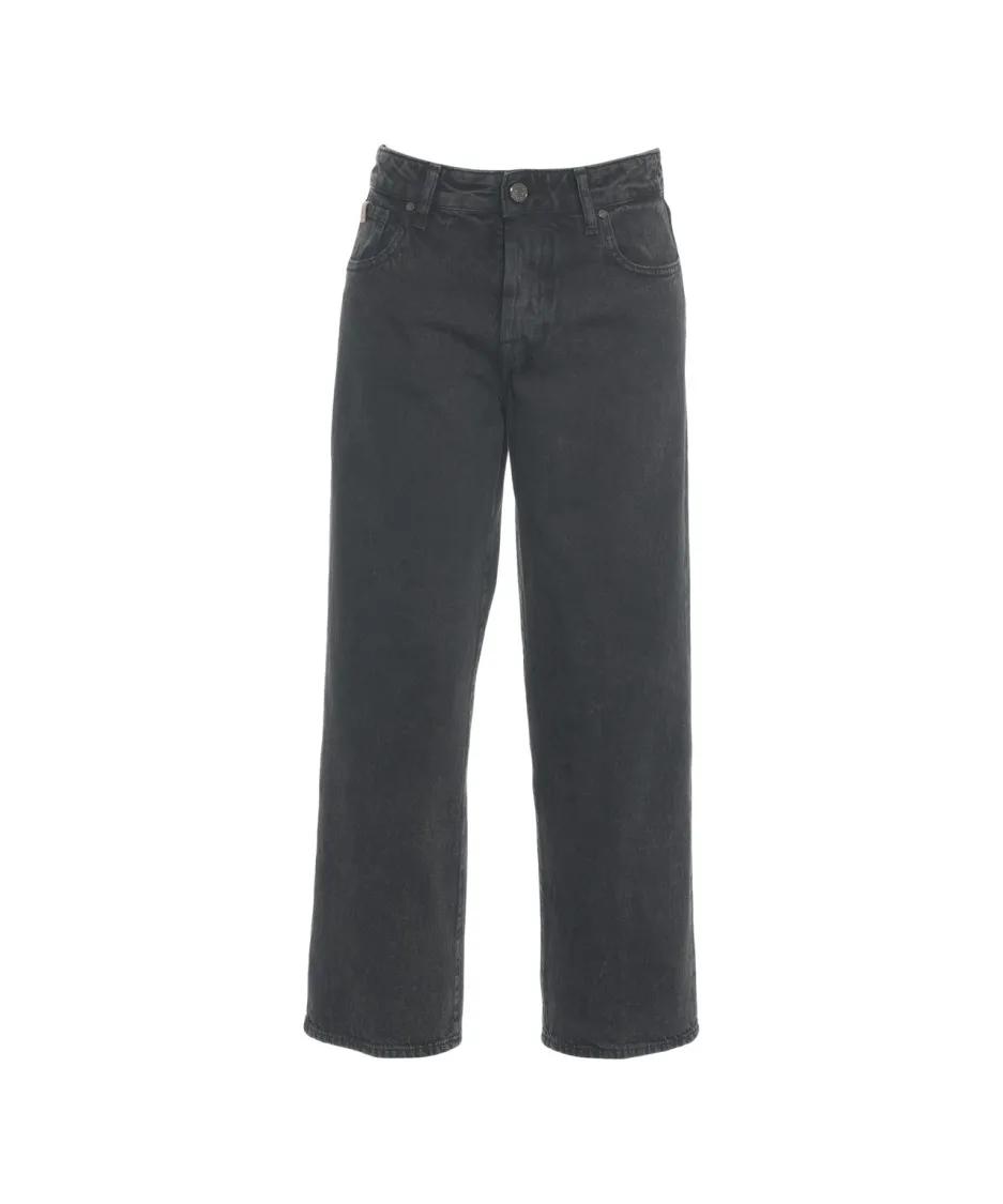 Jacob Cohen Straight Leg Jeans With Classic Five-Pocket Grey | Jeans