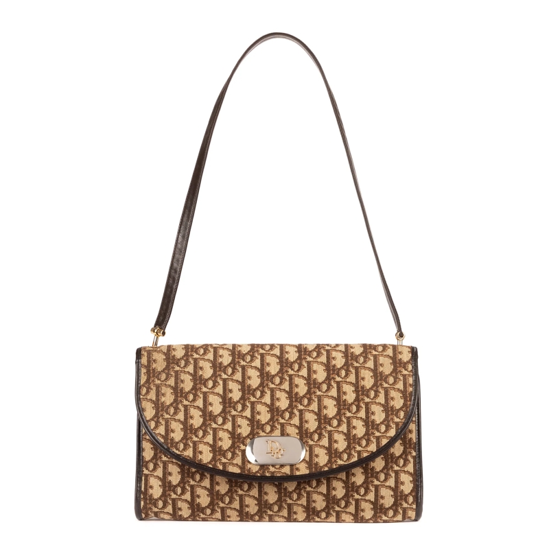 Pre-Loved Christian Dior Crossbody Bag | Vintage Pochette beige