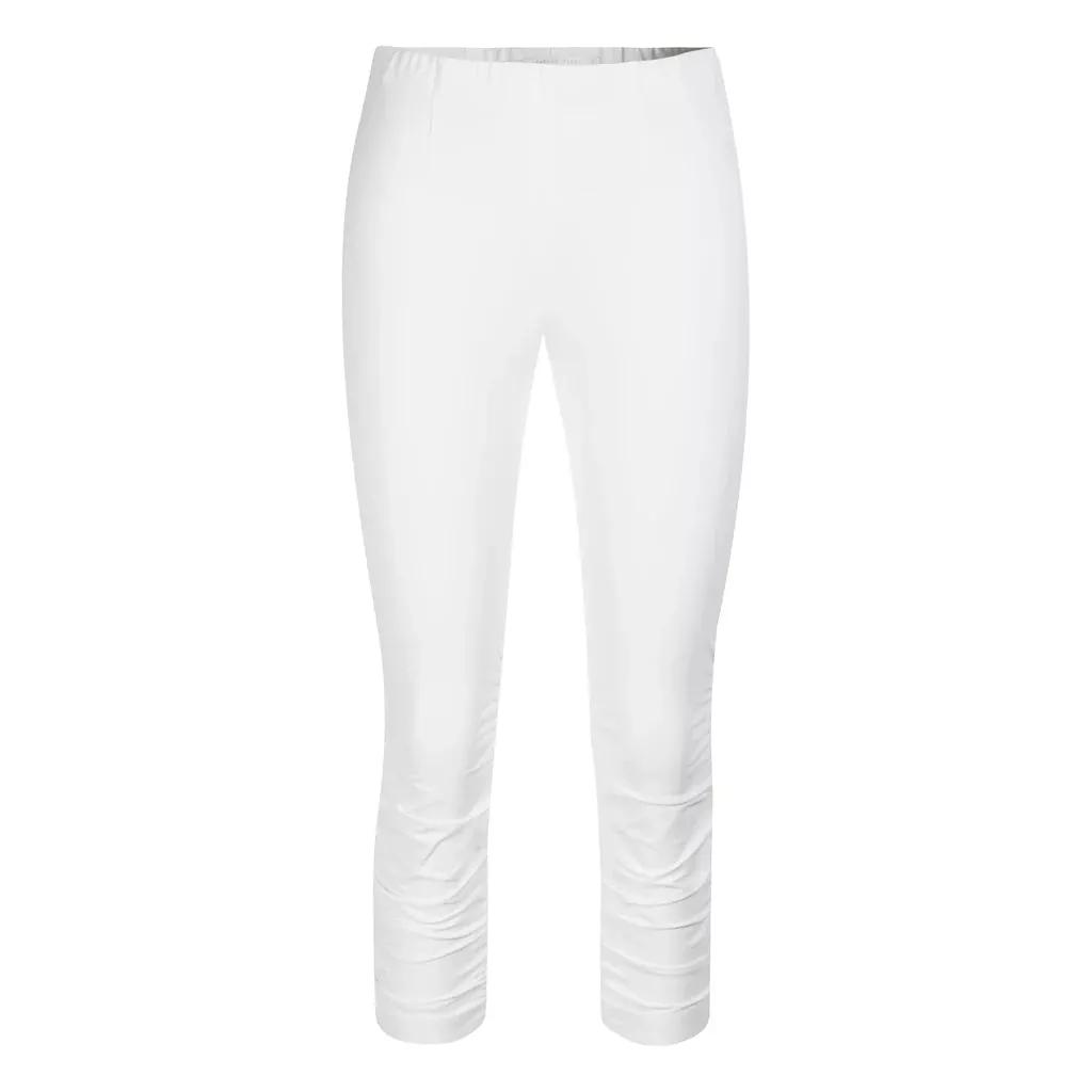 Raffaelo Rossi Einfarbige Capri Hose 48104576876890 Schwarz