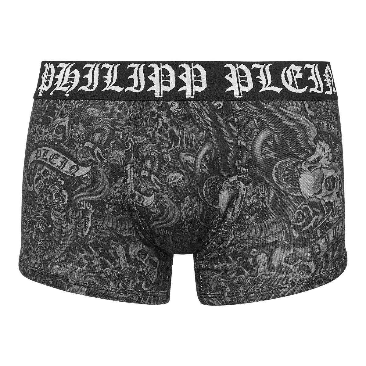 Philipp Plein Boxer Tattoo schwarz