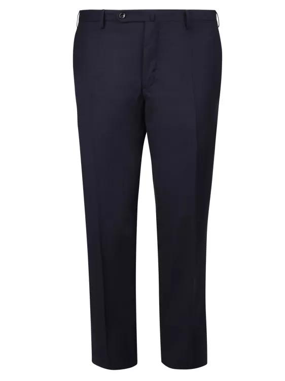 Incotex Black Wool Trousers Black | Hosen