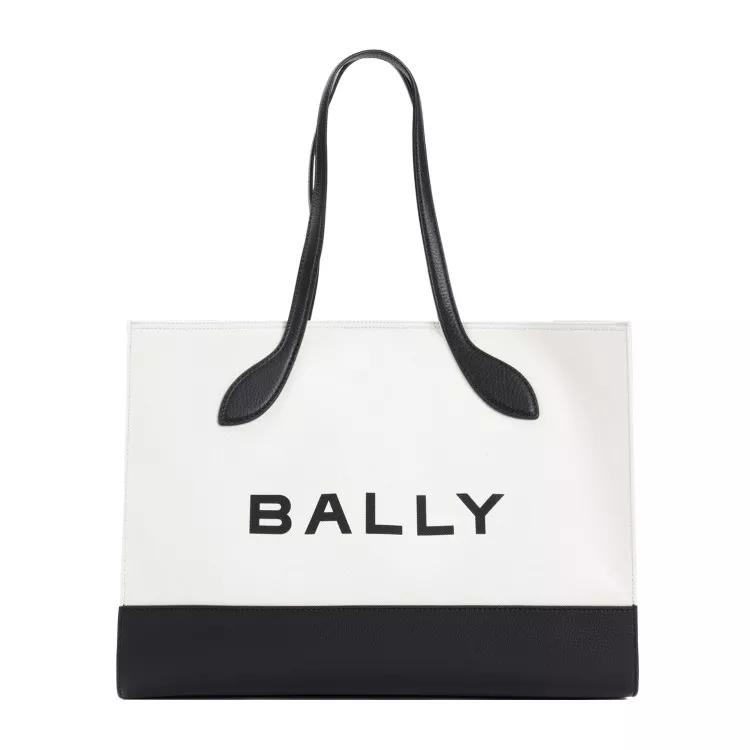 Bally White Natural Organic Cotton Tote Bag White | Tote