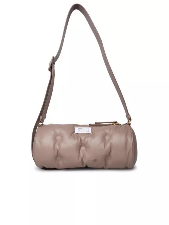 Maison Margiela Leather Bag Nude Pink | Barrel Bag