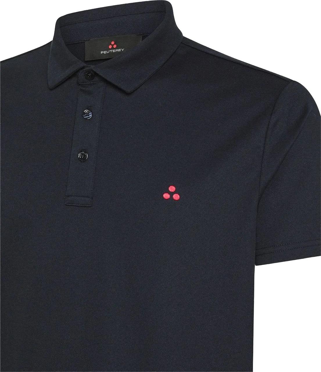 Peuterey Heren Mezzola 2 Polo Zwart schwarz | Polohemd
