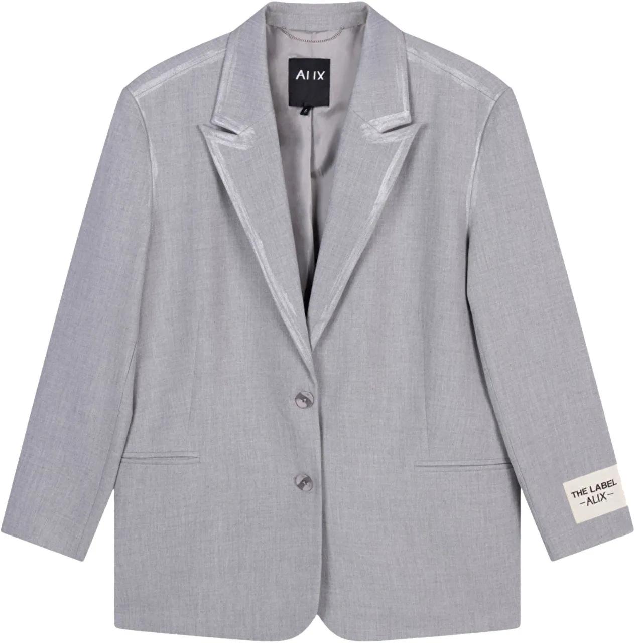 ALIX Alix The Label Foil Stripe Blazer Blazers Lichtgri grau | Blazer