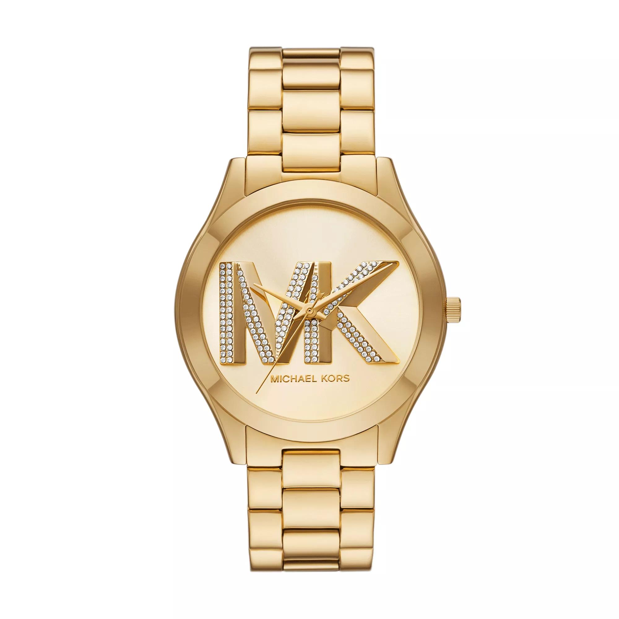 Michael Kors Michael Kors Slim Runway Three-Hand Stainless Steel Watch ...