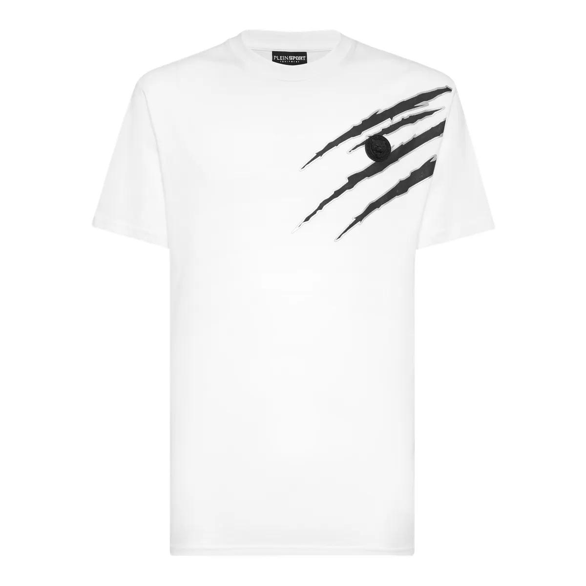 Plein Sport T-Shirt Scratch weiss | T-Shirt