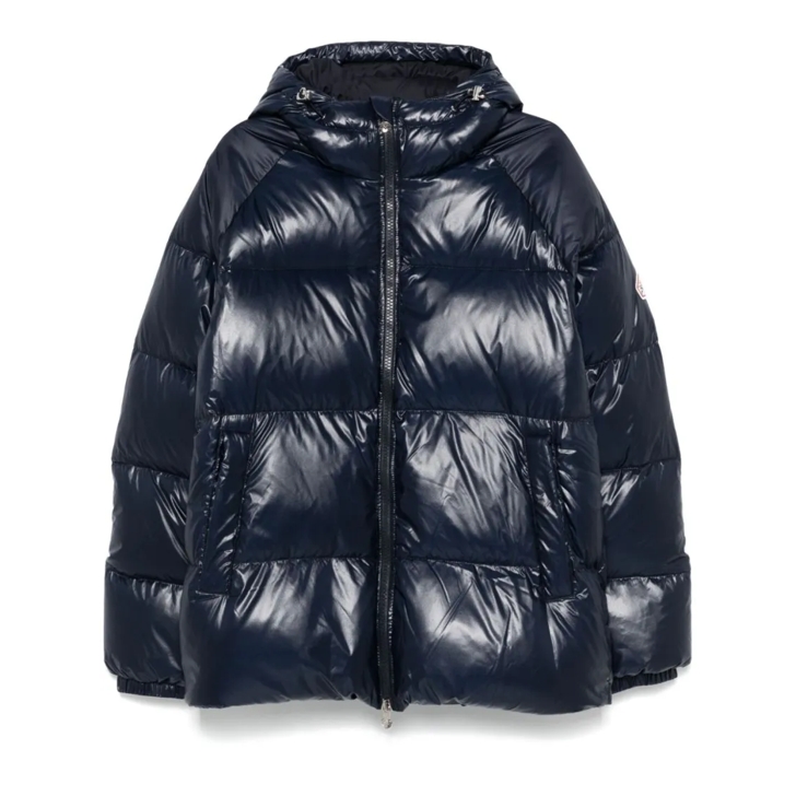 Logo Duvet Jacket Blue