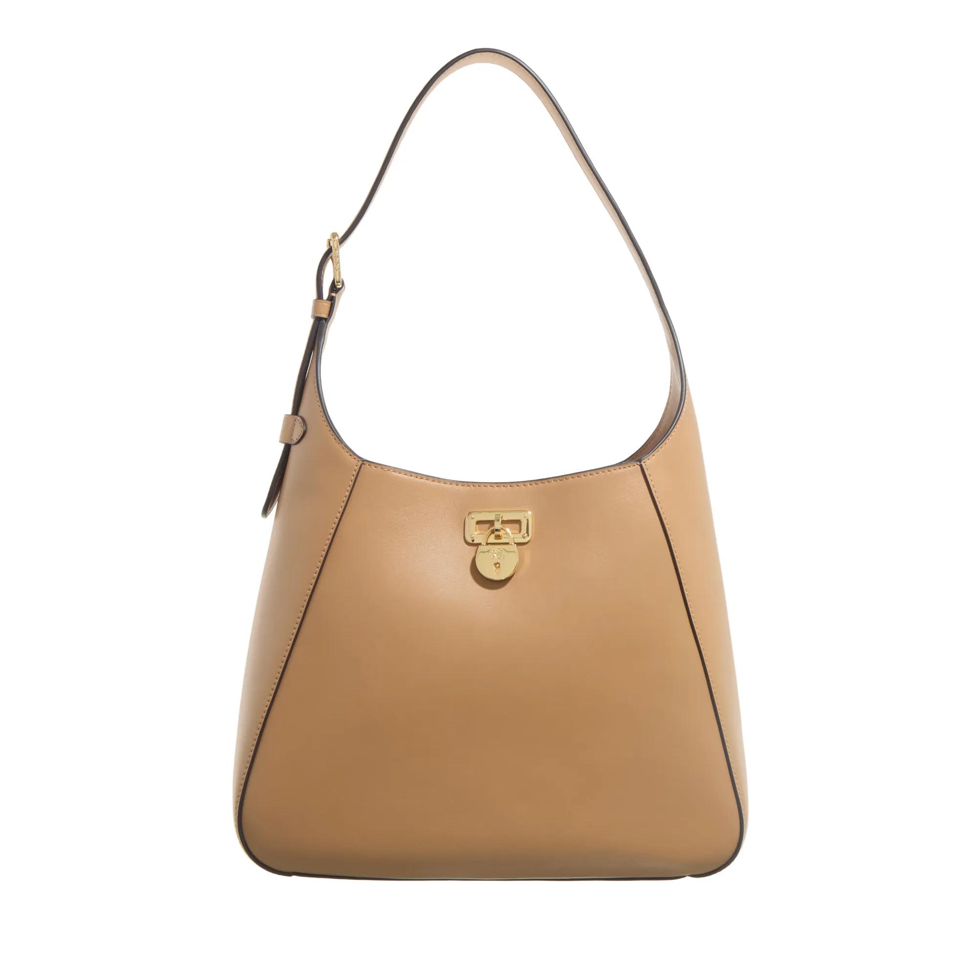 Lauren Ralph Lauren Tanner Lg Sh Shoulder Bag Large Buff | Hobo Bag