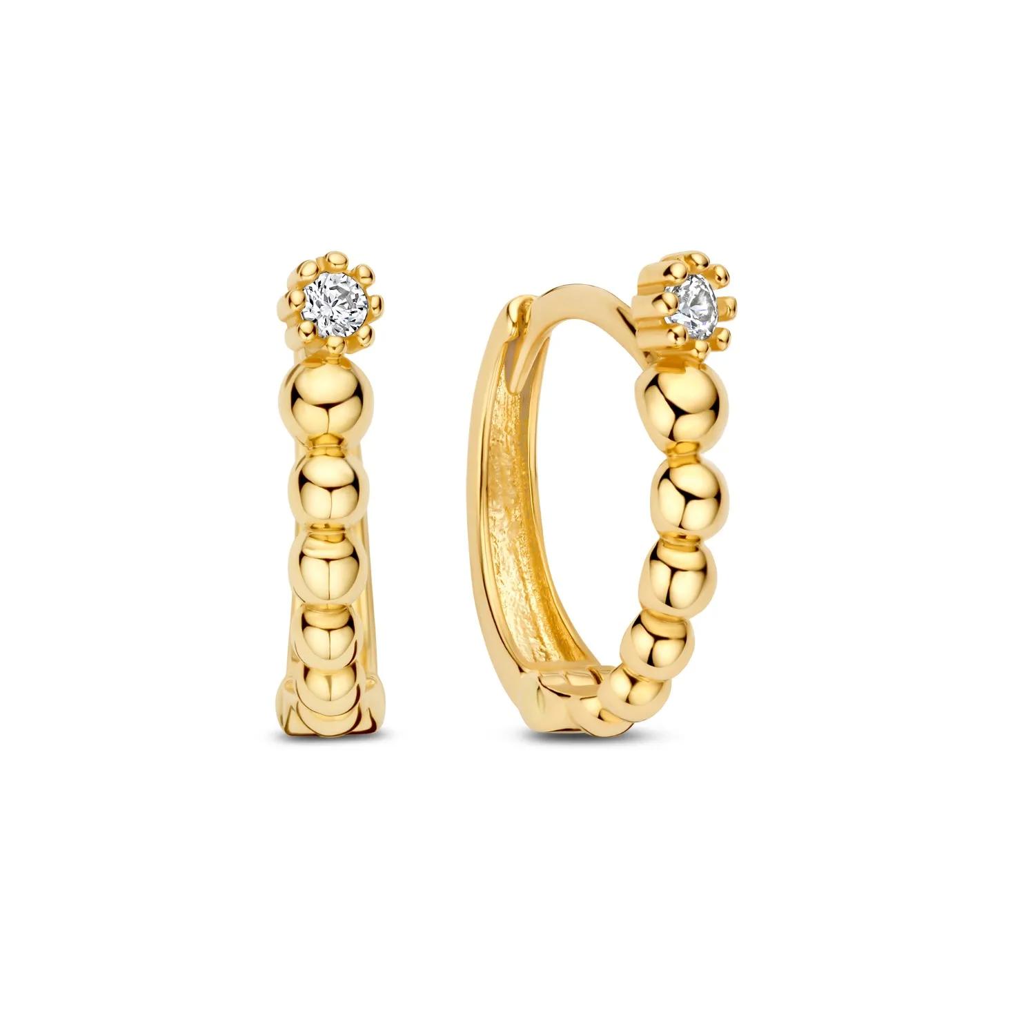 BELORO Beloro Jewels Monte Napoleone Milena 375 Gold-Ohrr Gold | Creole