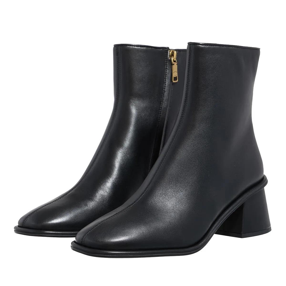 Coach Gigi Leather Bootie Black | Stiefel