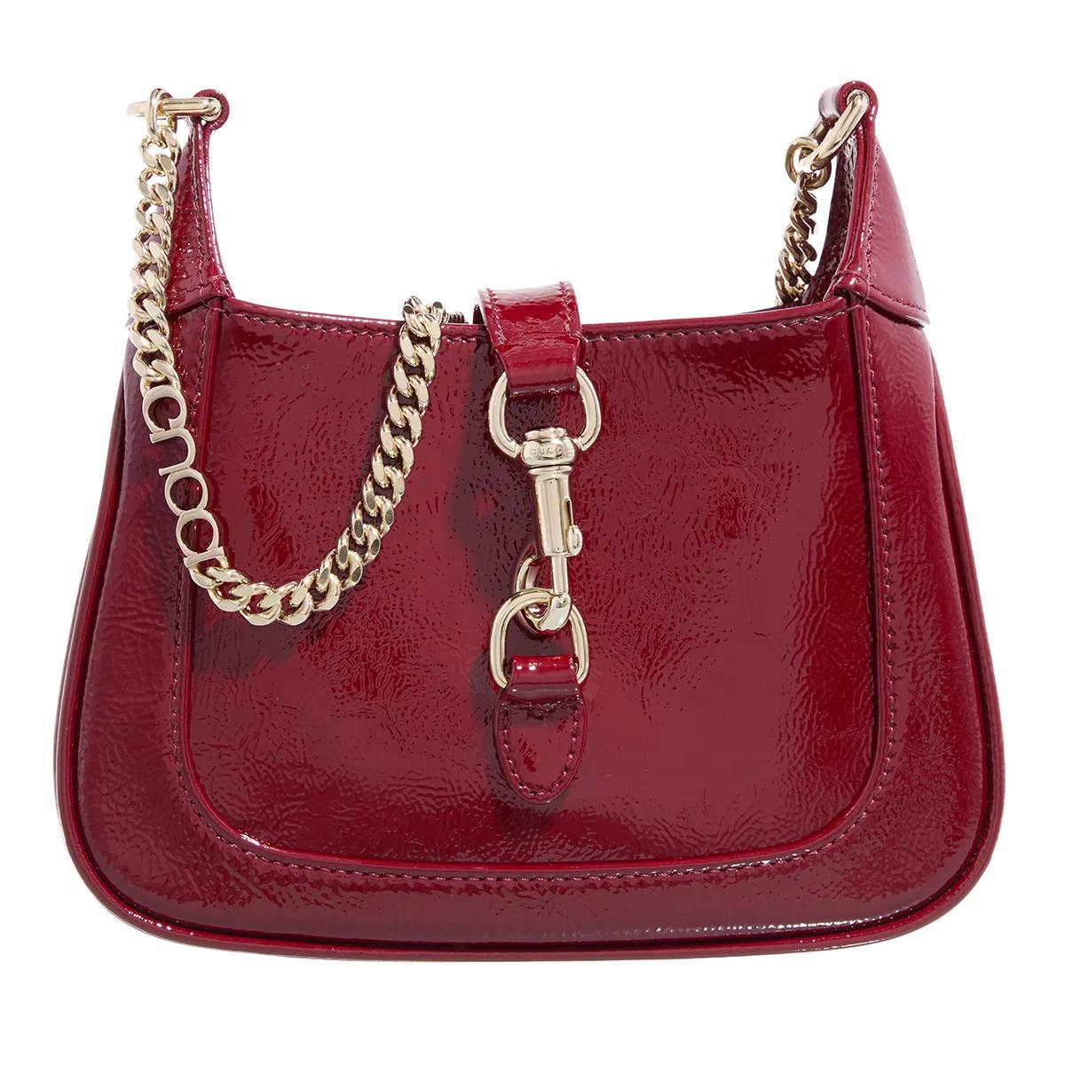Gucci Gucci Jackie Notte Dark Red | Sac à bandoulière