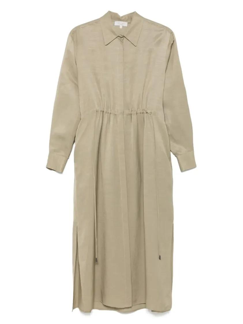 Antonelli Desert Sage Green London Maxi Dress Green