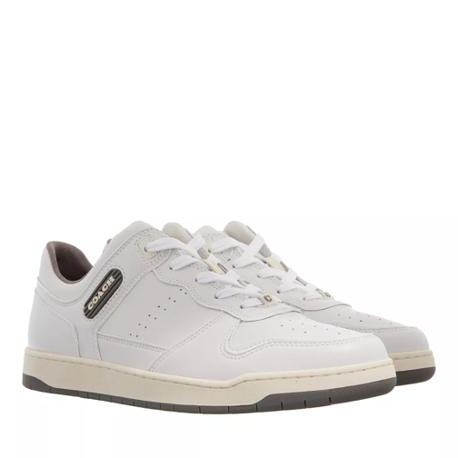 Coach C201 Heather Grey/Optic White | Low-Top Sneaker