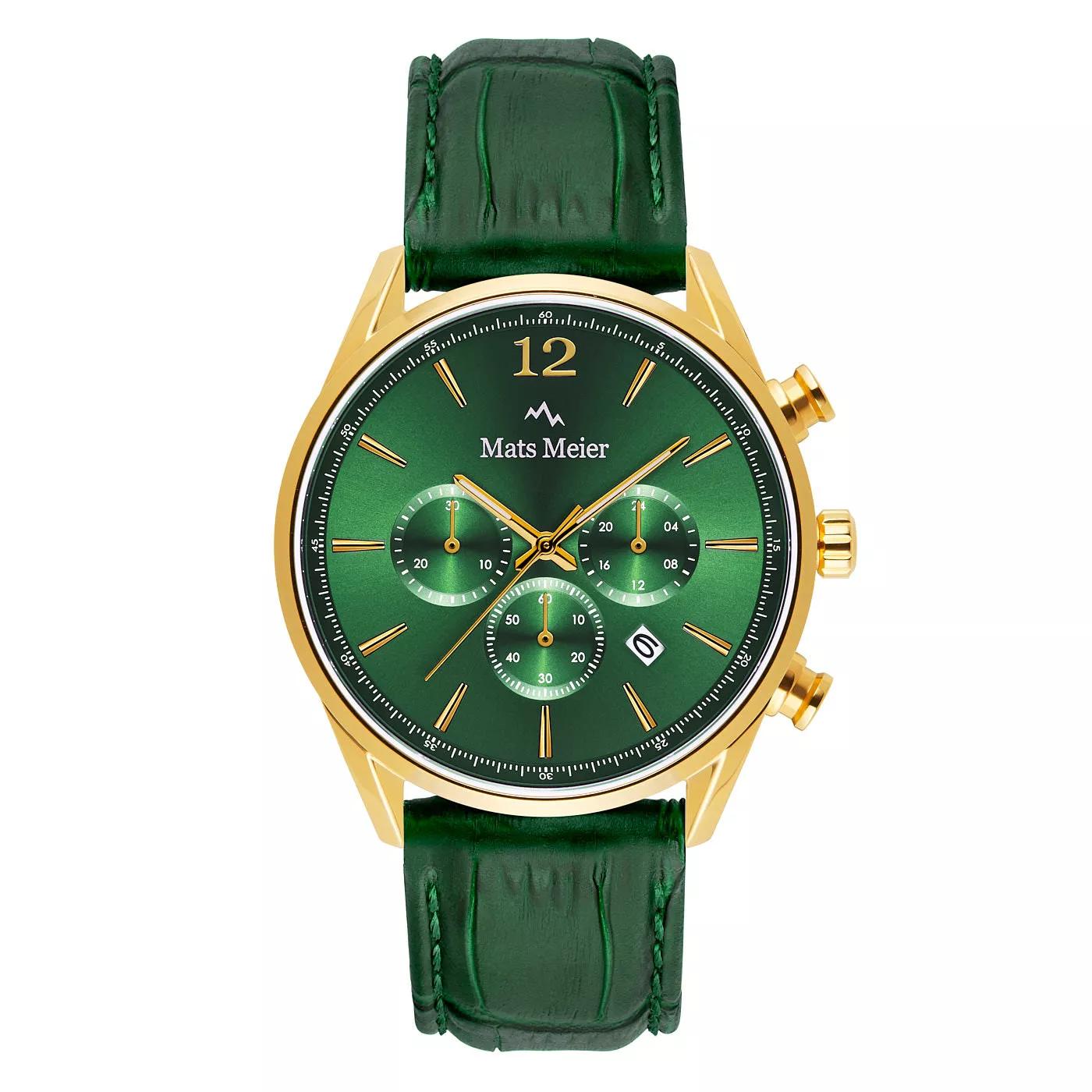 Mats Meier Grand Cornier Chrono Uhr Gold | Chronograph