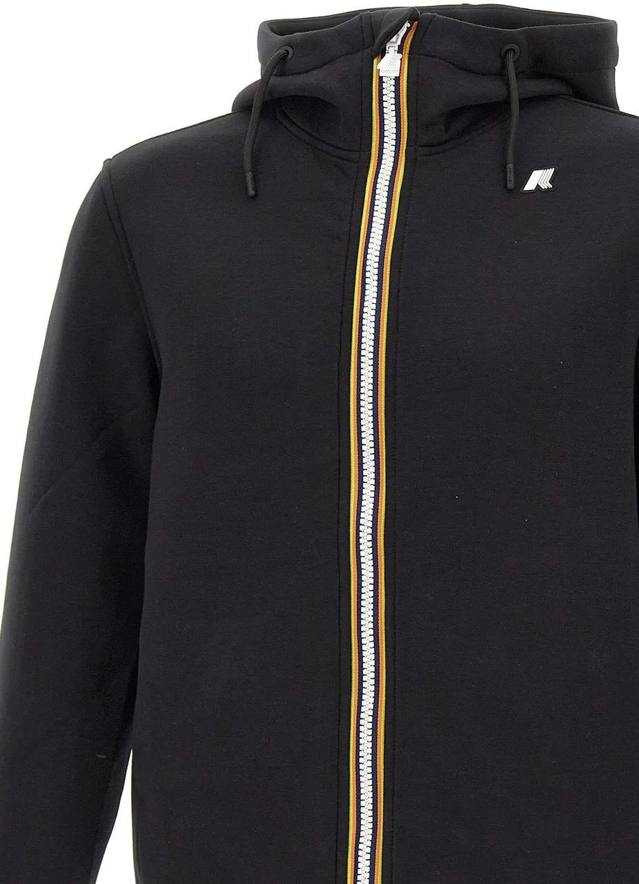 K-Way Sweaters Black Pure schwarz | Sweatshirt