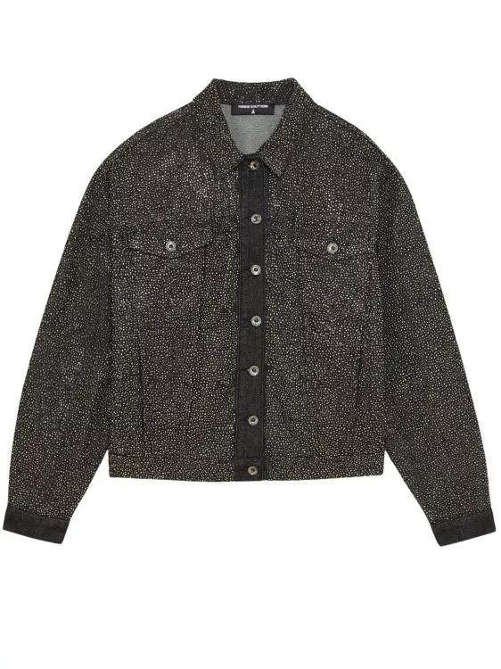 Patrizia Pepe Denim Jacket Black