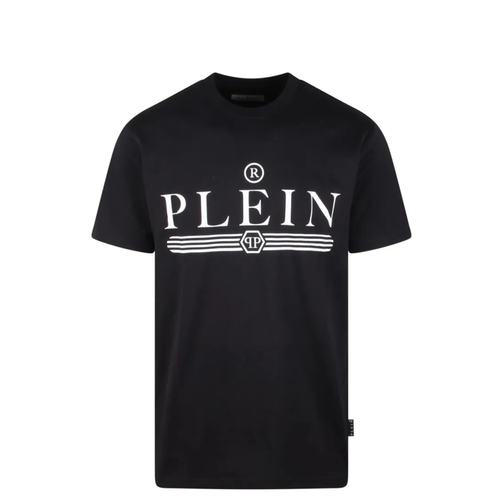 Philipp Plein Shirt Logo Philipp Plein Men's T Shirt Round Neck SS