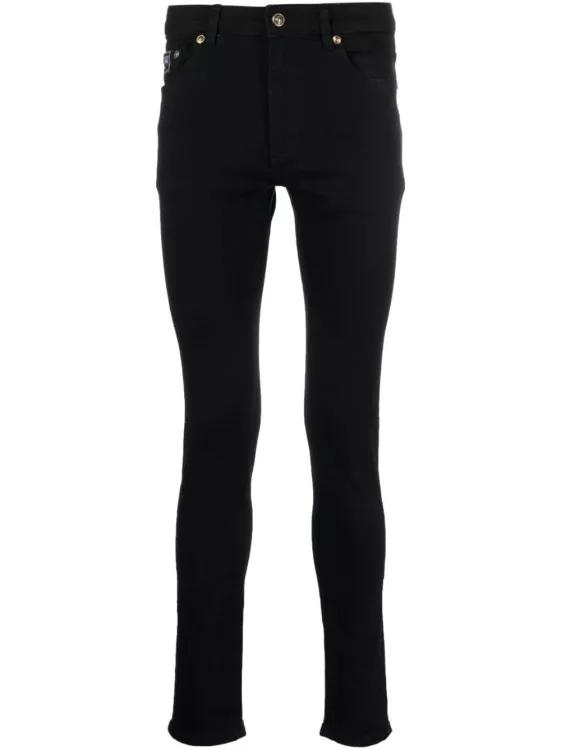 Versace Jeans Couture Black Slim-Fit Jeans Black | fashionette