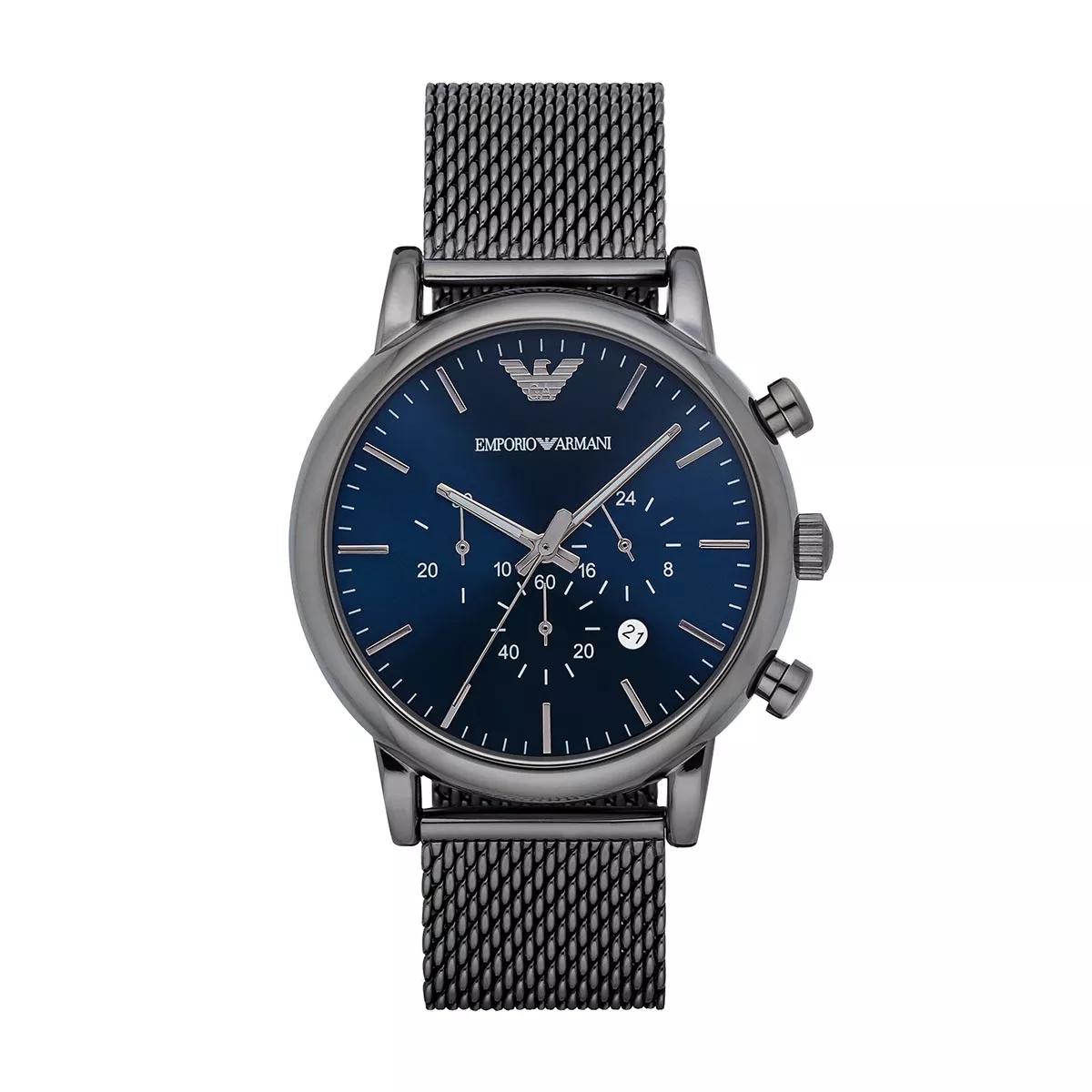 Emporio Armani Luigi Dress Watch Grey Montre habillee