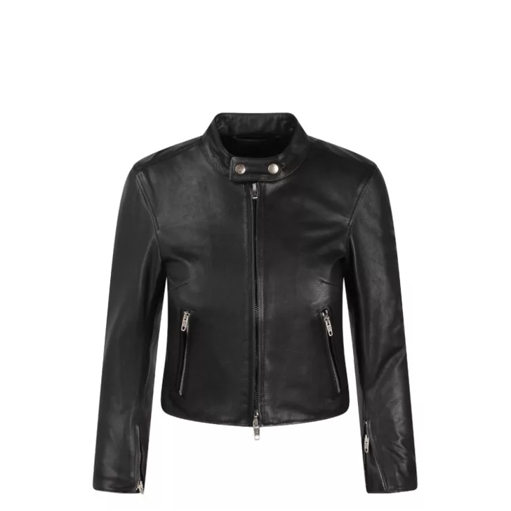Balenciaga leather jacket store
