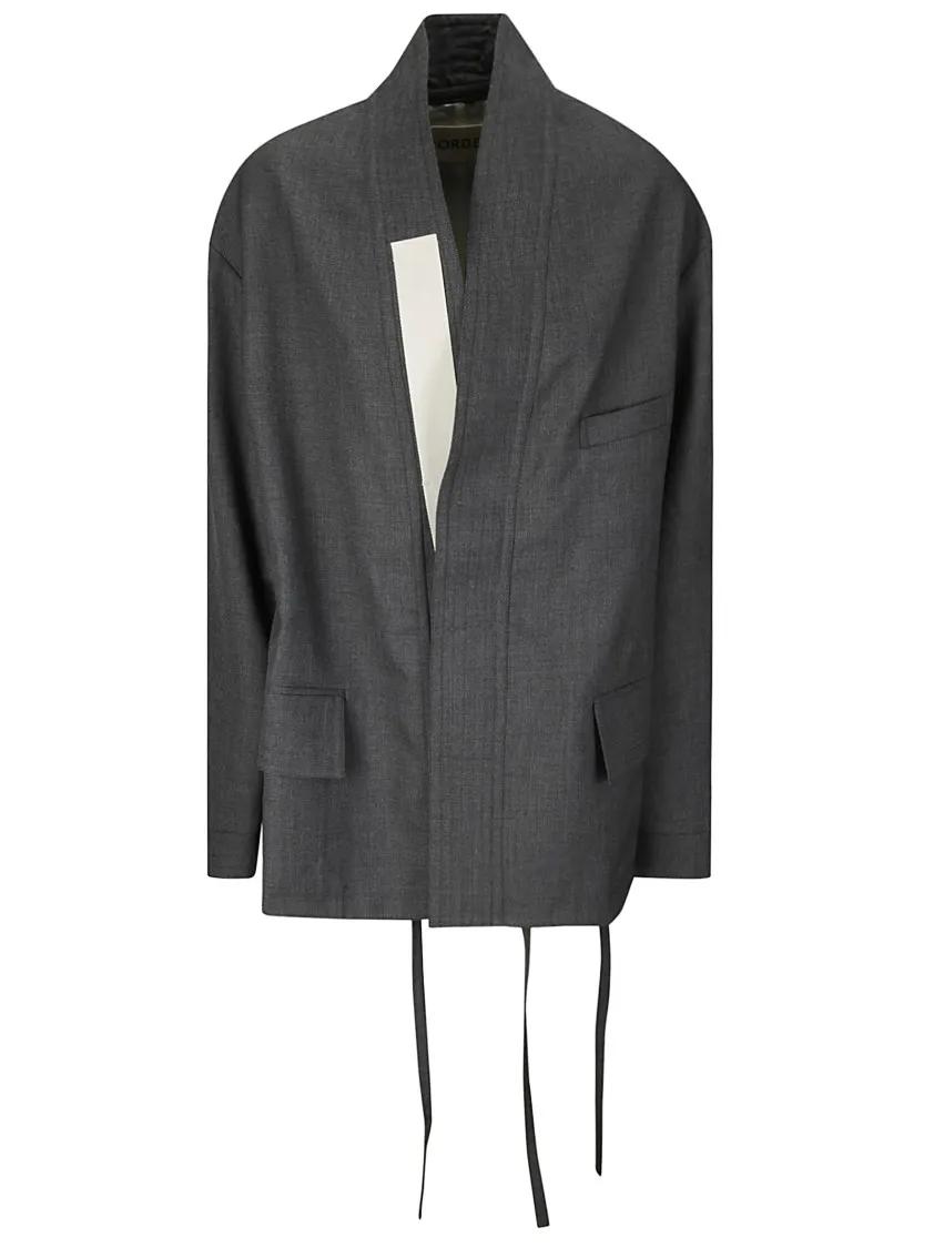 Mordecai Wool Jacket Grey | Veste de transition