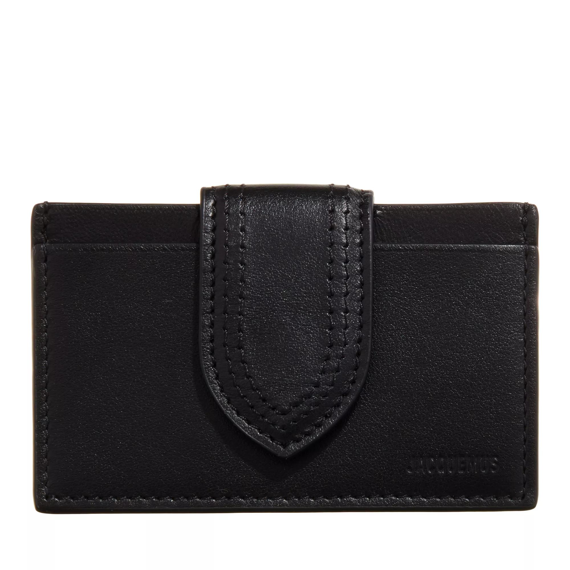 Jacquemus Flap Coin Purse Black | Card Case