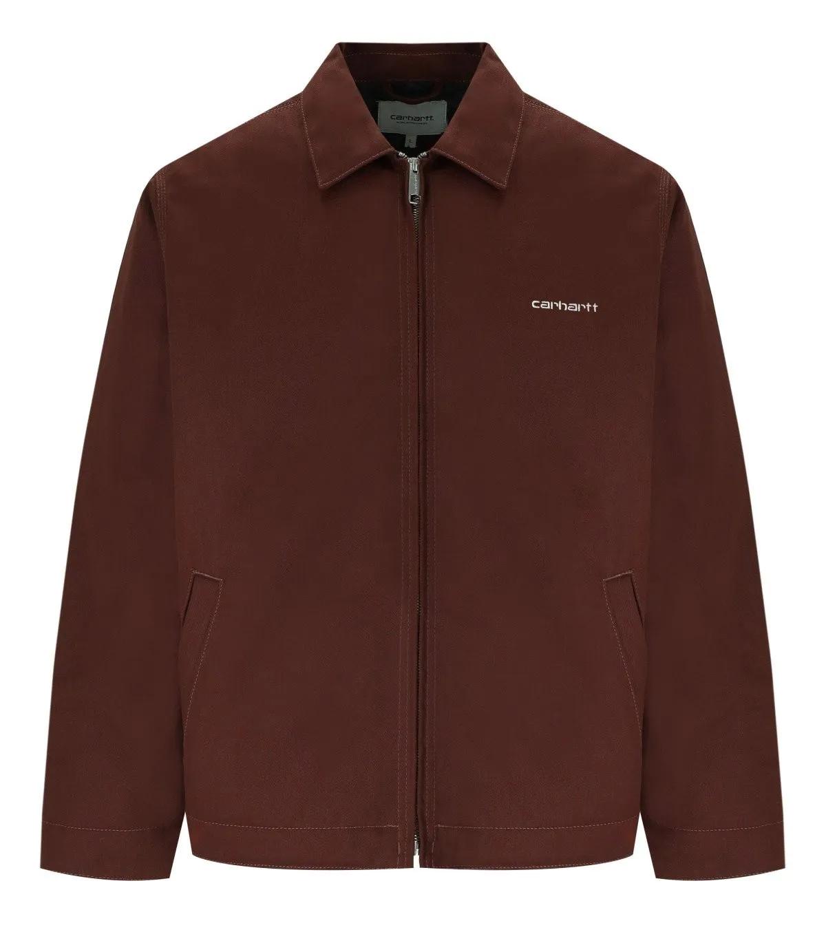 Carhartt Wip CARHARTT WIP MODUL SCRIPT OFF ROAD JACKE rot