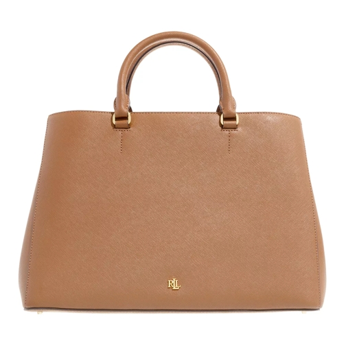 Lauren Ralph Lauren Hanna 37-Satchel-Large Lauren Tan | Satchel