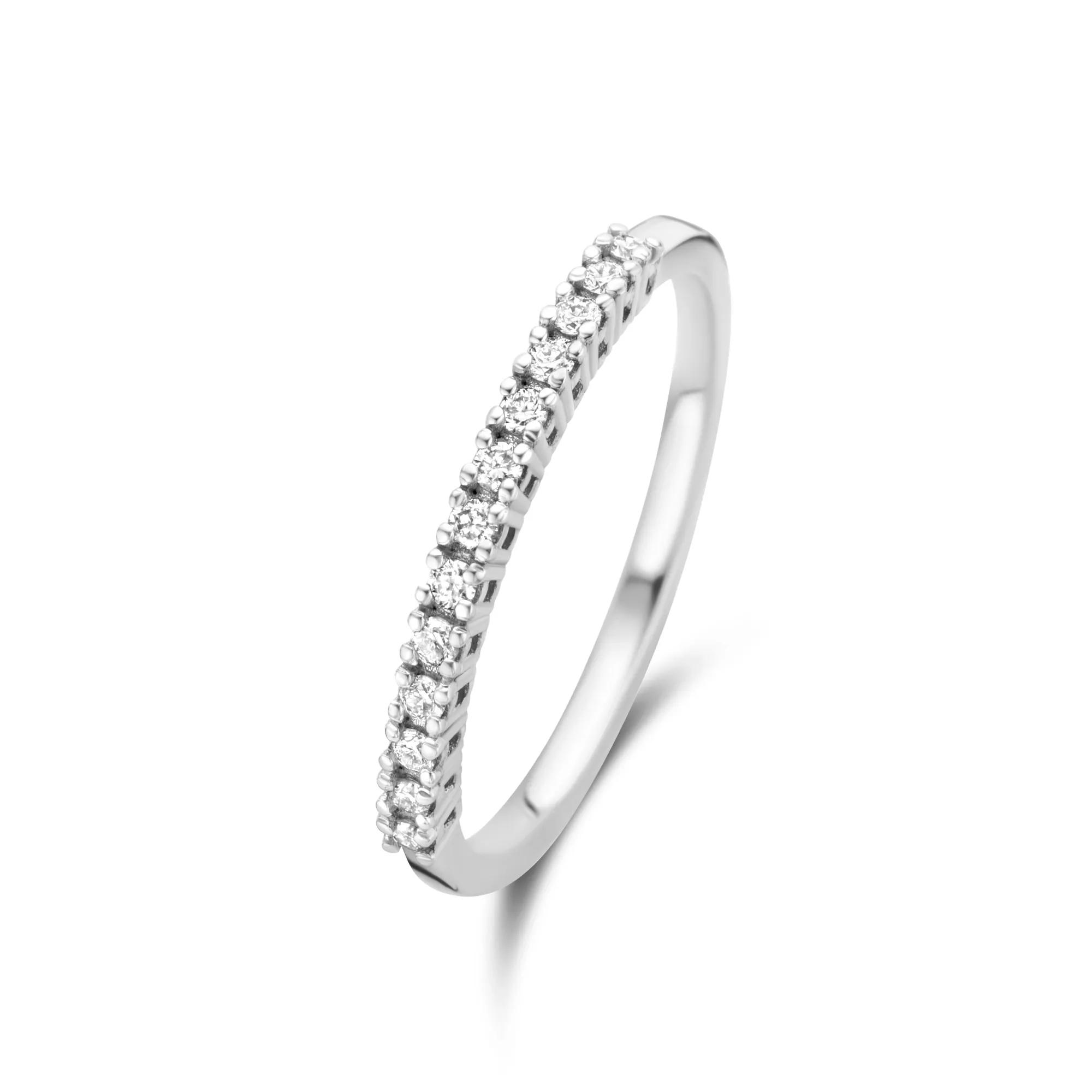 Isabel Bernard De la Paix 14 Karat Ring mit Diamant Weißgold