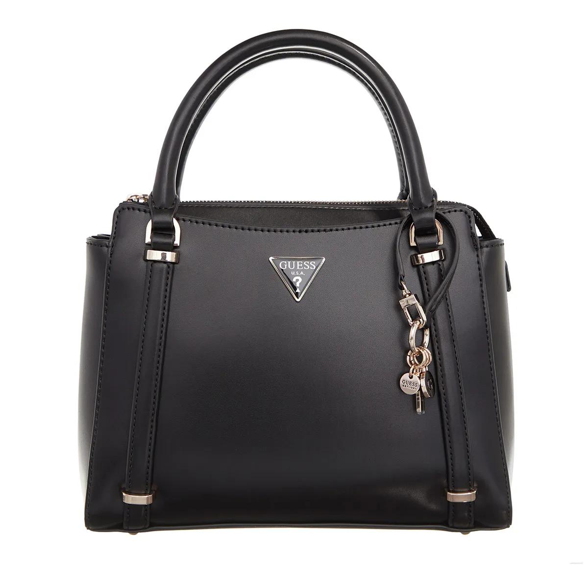 Guess Daryna 2 Comp Satchel Black | Tote