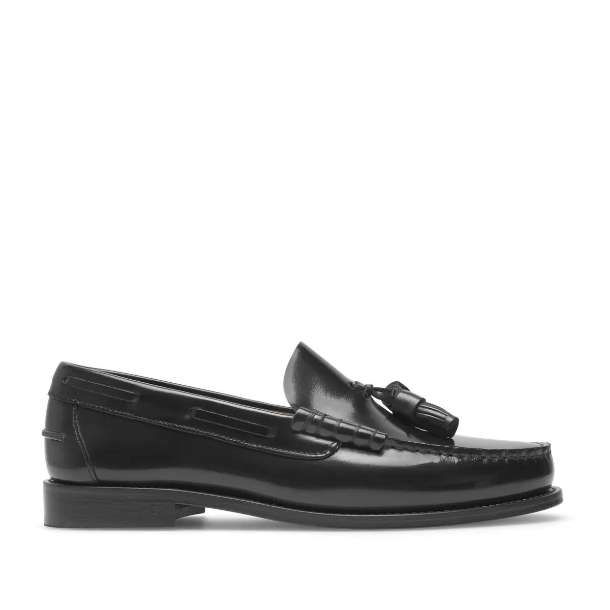 Henry Stevens Loafer Hunter M TL schwarz | Monkstraps