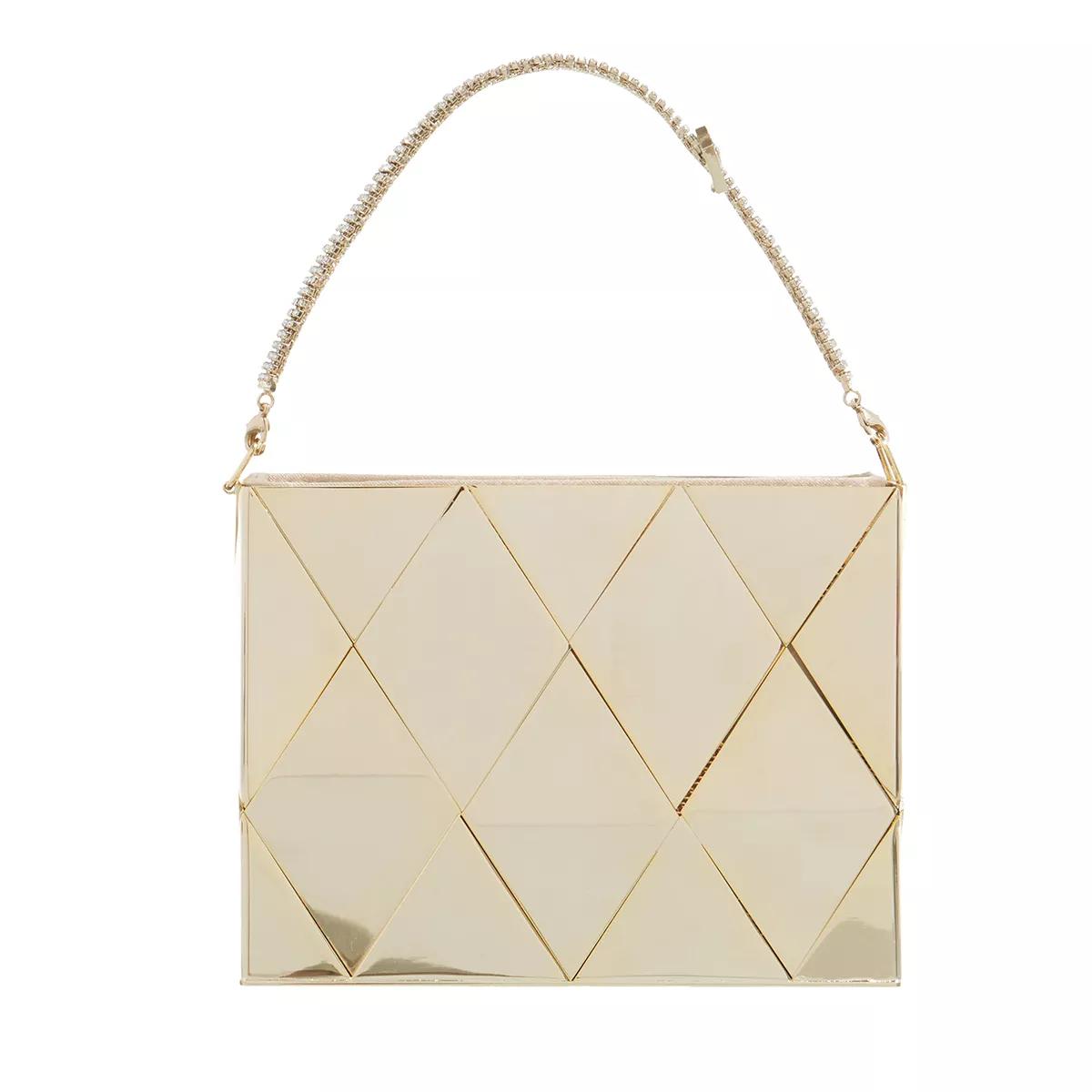 Gedebe Tecla Metal Diamond Gold | Mini Bag
