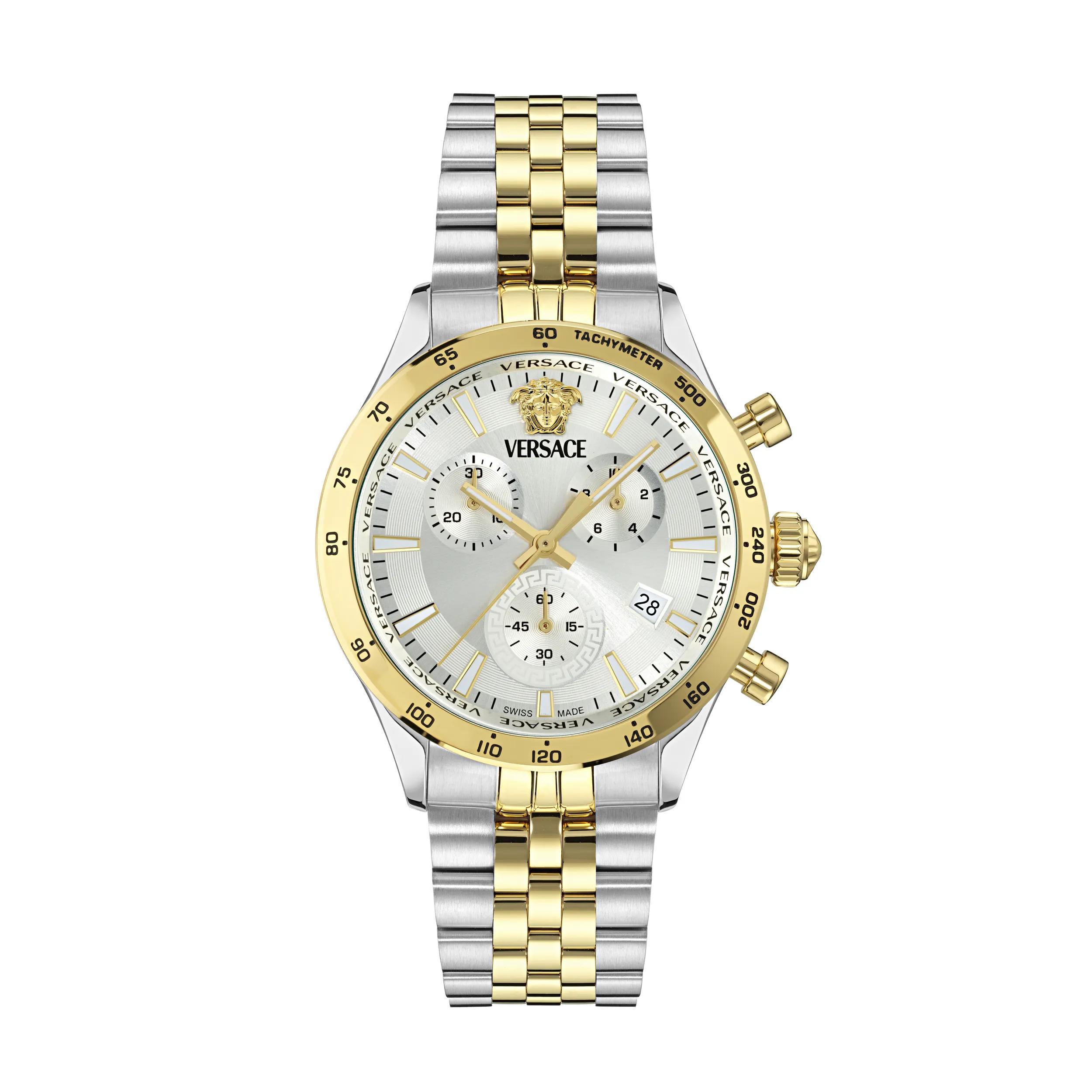 Versace Quartz Chronograph Watch Hell.chr Petite Spec. (Wc weiss | Quarzuhr