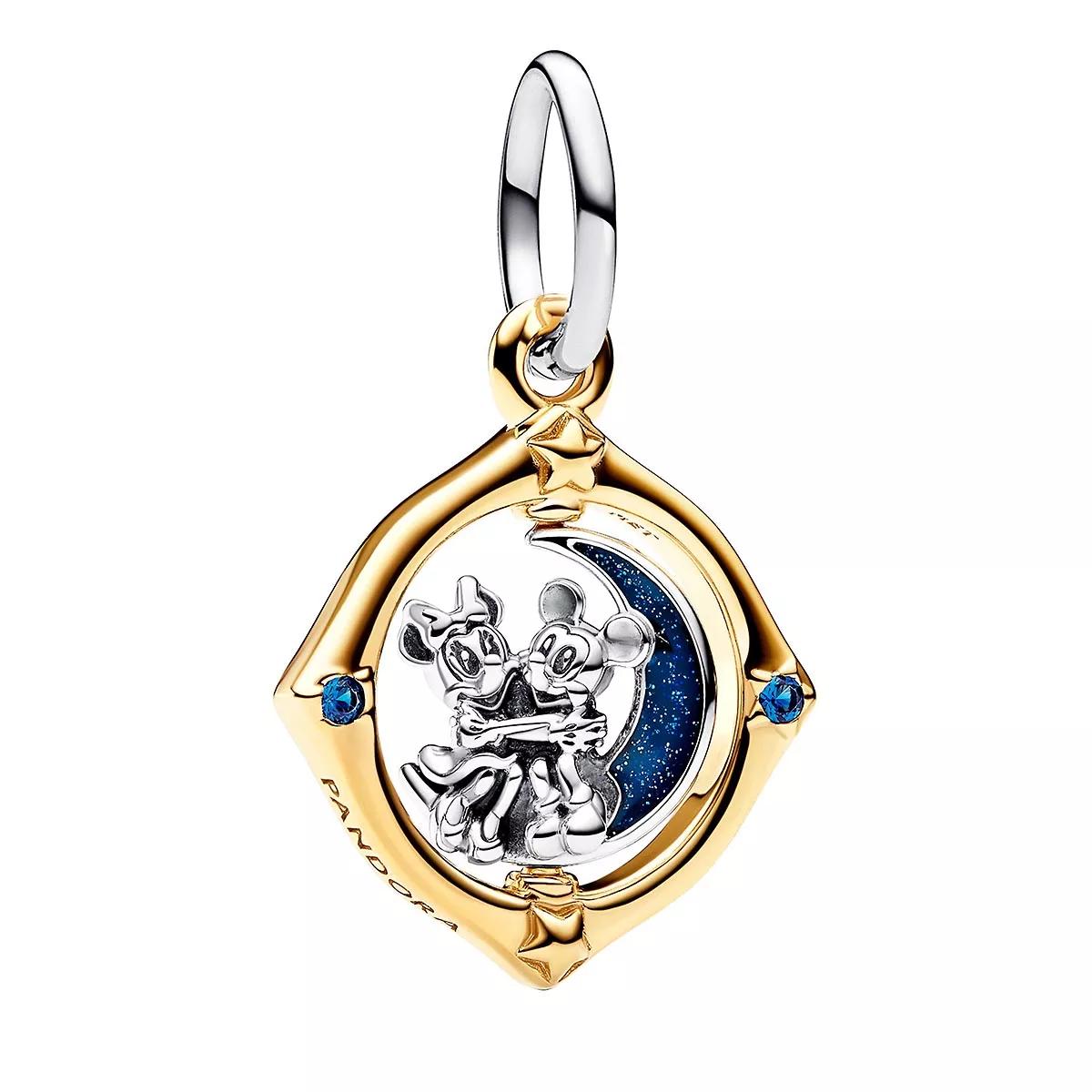 Pandora Disney Mickey And Minnie Sterling Silver And 14k G Blue Anh nger