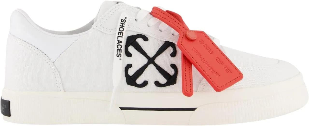 Off-White Heren New Low Vulcanized Canvas Wit weiß | Sneaker basse