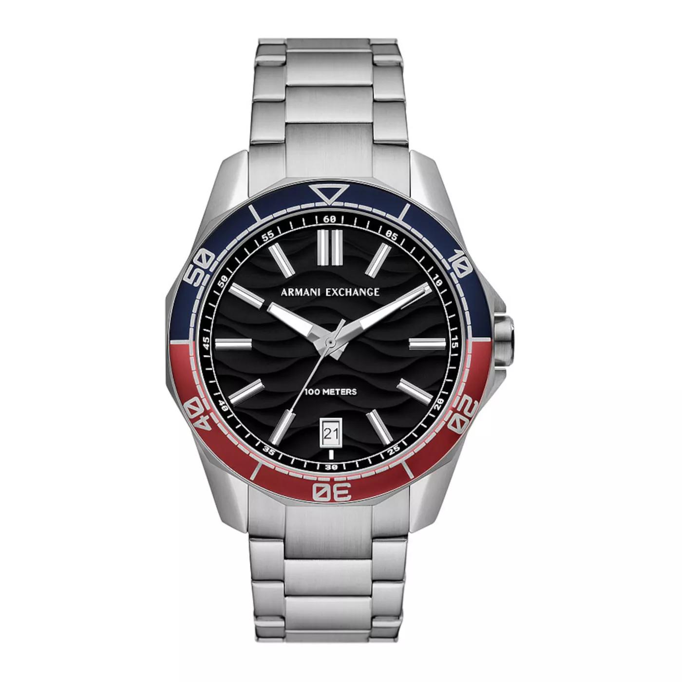 Armani Exchange Armani Exchange Herrenuhr AX1955 Silber farbend | Quarz-Uhr