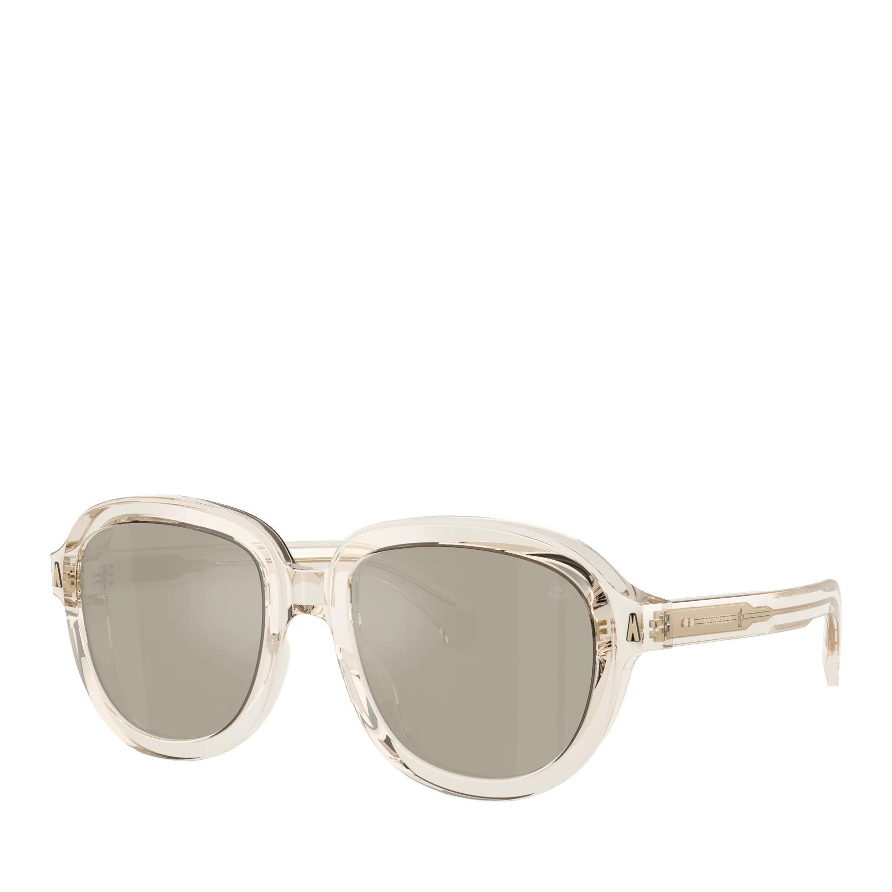 Moncler Cirsee Transparent Shiny Butter | Sonnenbrille